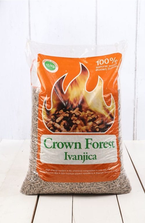 Pelet za grejanje crown forest 15kg