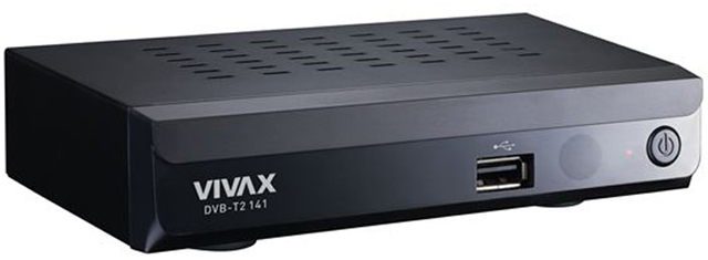 Digitalni risiver VIVAX Imago Set Top Box 141 DVB-T2