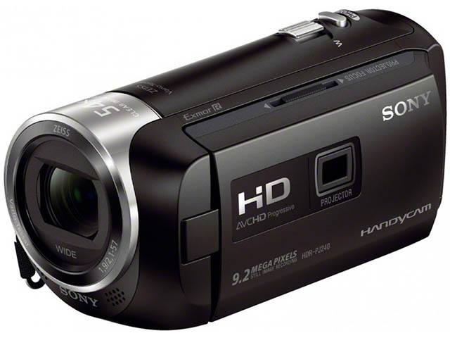 Digitalna video kamera SONY HDR-PJ240E Crna