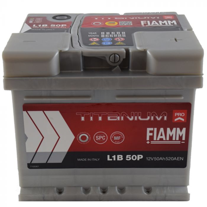 FIAMM Akumulator 12V 50Ah 520A TITANIUM PRO 40 desno+