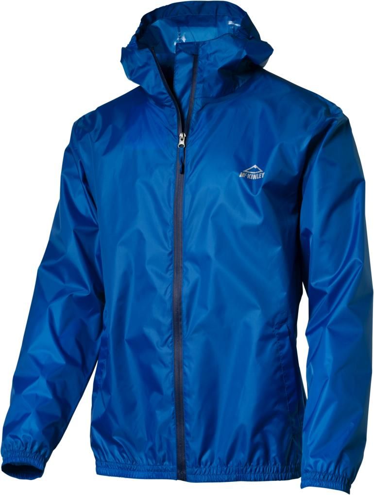 McKinley LITIRI II UX, muška jakna za planinarenje (kišna), plava