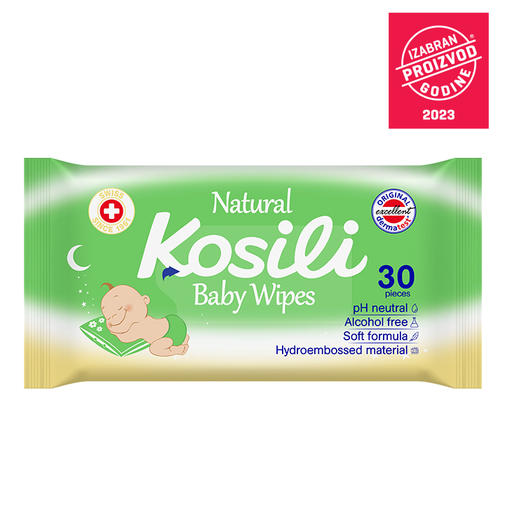 Kosili Natural Baby vlažne maramice