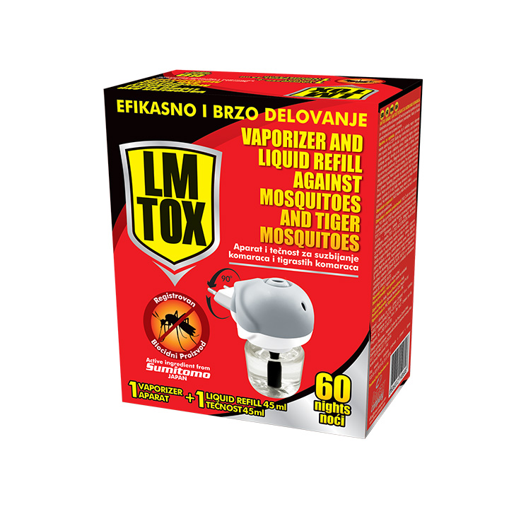 LM TOX aparat +tečnost protiv letećih insekata