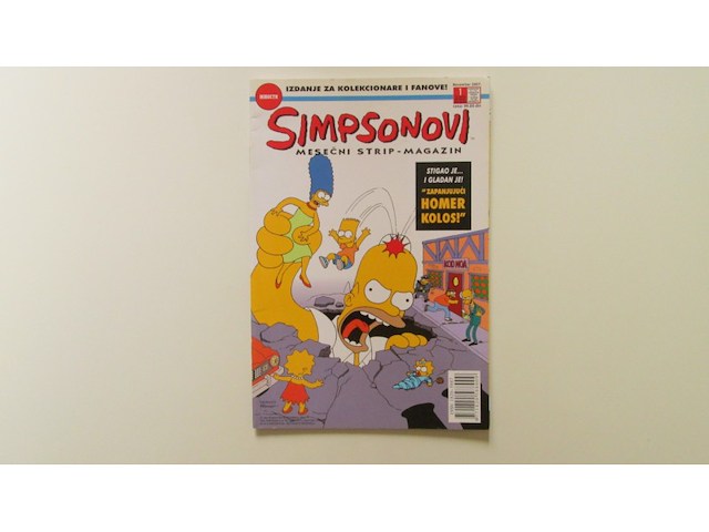strip SIMPSONOVI BR. 1