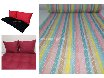 Jastuci za garniture od paleta - 100 x 50 x 50 cm - Stripes
