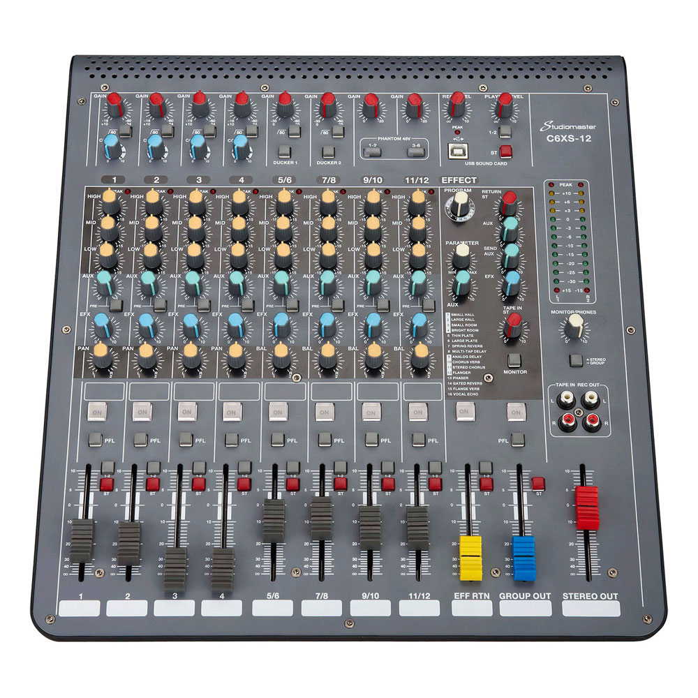 Studiomaster C6XS-12 misketa