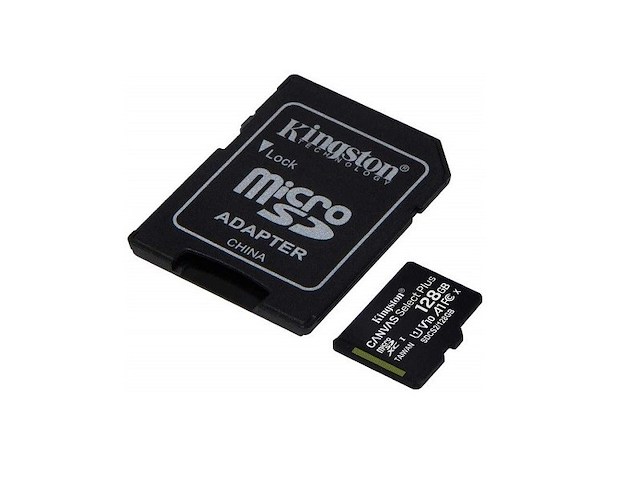 SD memorijska kartica Kingston 128GB sa adapterom