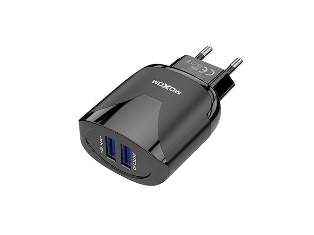 Kucni punjac Moxom MX-HC30 2xUSB type C crni