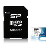 SD Card 64 GB Silicon Power SP064GBSTXDU3V20AB
