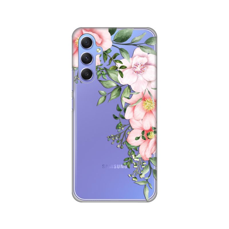 Maskica Silikonska Print Skin za Samsung A346B Galaxy A34 5G Gentle Rose Pattern