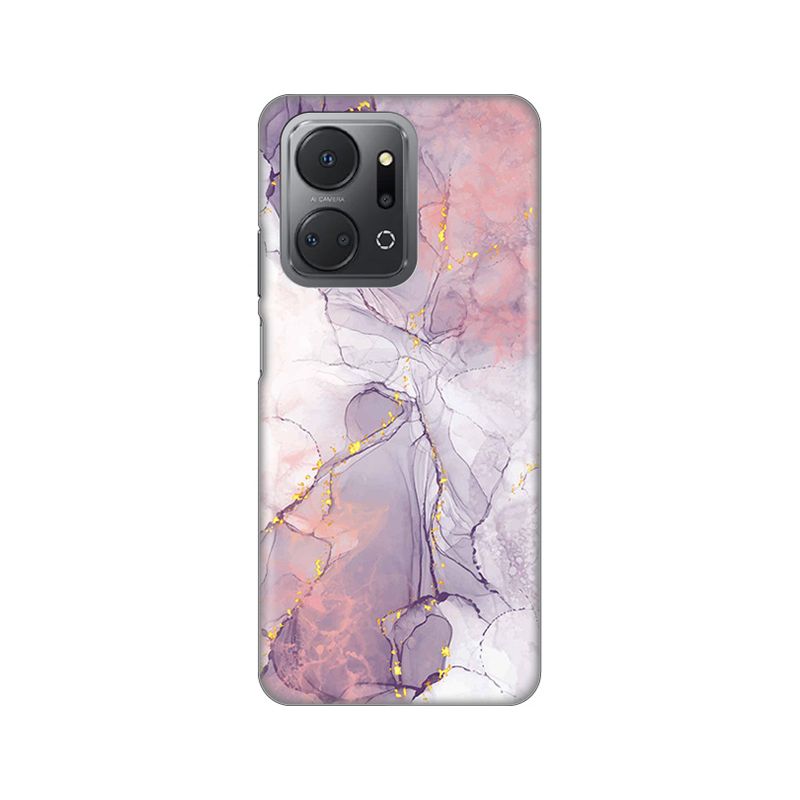 Maskica Silikonska Print za Honor X7a Pink Marble