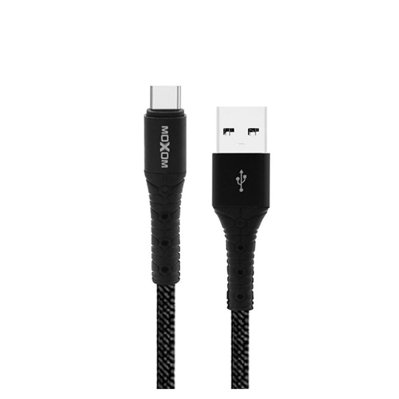 USB data kabal Moxom MX-CB28 Type C 1m crni