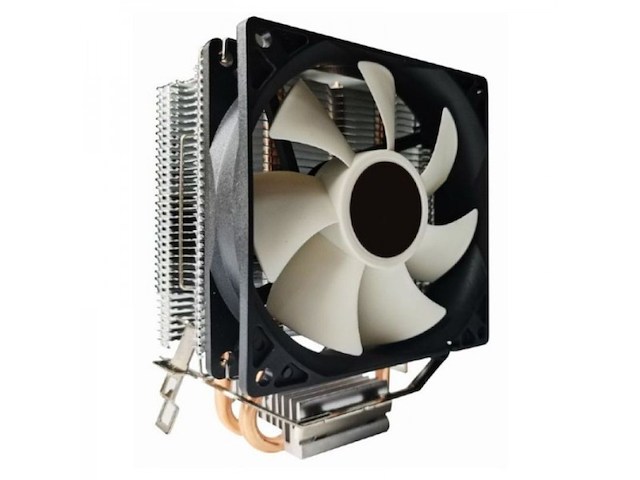 CPU-HURACAN-X60 Gembird UNI kuler 95W 90mm.Fan +/-1600rpm 26dBa LGA 775/115x/1200/AMD