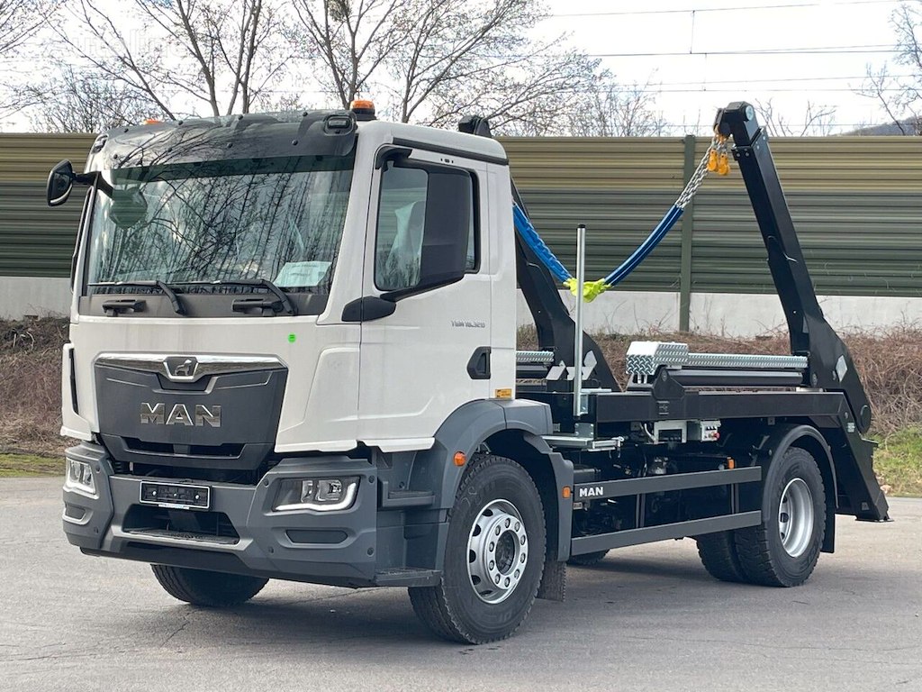 Novi MAN TGM 18.320 4x2 Euro 6e Hyva Absetzkipper kamion autopodizač kontejnera