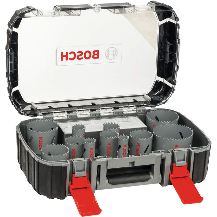 Bosch 17-delni set testera za otvore HSS-bimetal univerzalni 20; 22; 25; 32; 35; 40; 44; 51; 60; 64; 76 mm (2608580887)