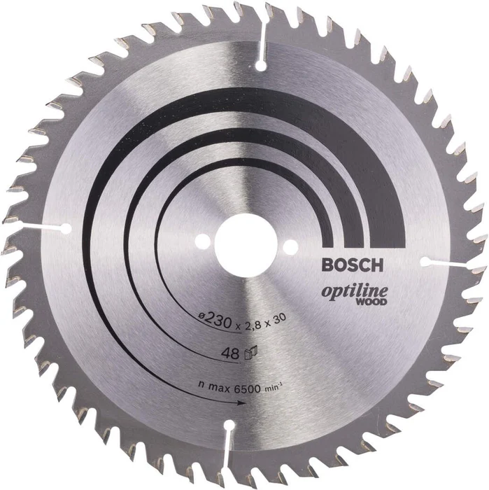 Bosch list kružne testere Optiline Wood 230 x 30 x 2,8 mm, 48 - 2608640629