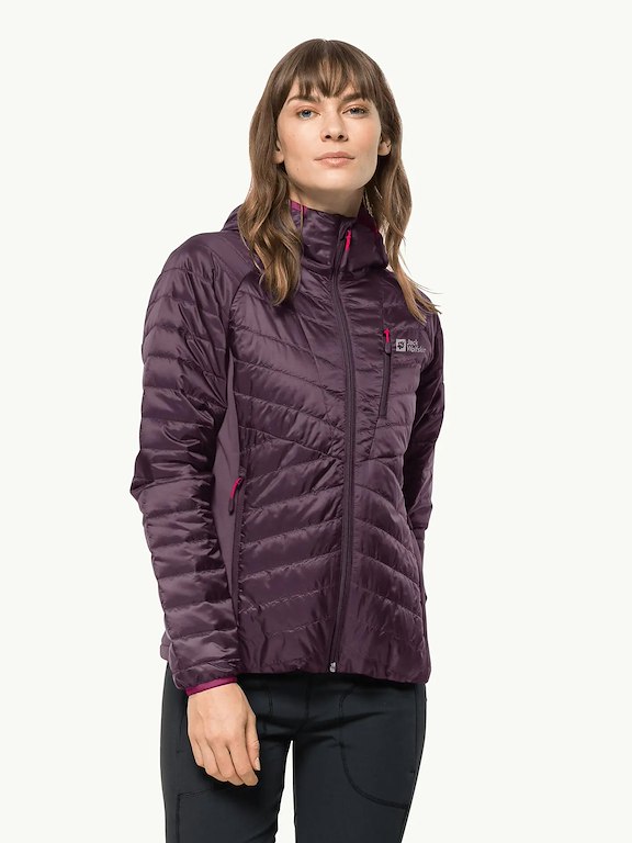 JACK WOLFSKIN Ženska jakna ROUTEBURN PRO INS JKT W Jacket ljubičasta