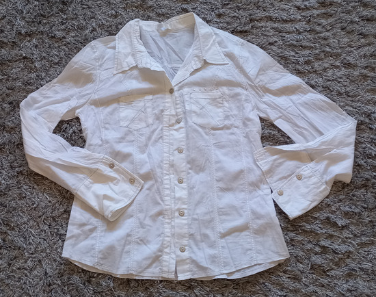 Bonita bela pamučna košulja, 38, NOVO