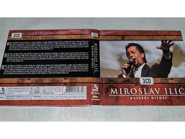 Miroslav Ilić - Najveći hitovi 3CDa , ORIGINAL