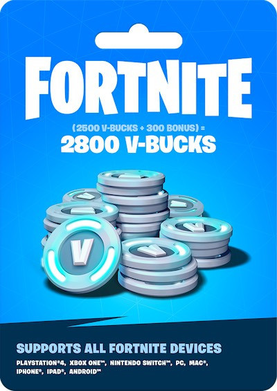 Fortnite V-Bucks - VBucks - Vibaksi 2800