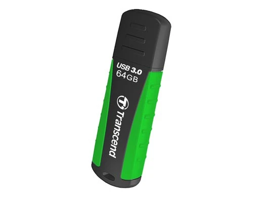 Transcend 64GB Jet Flash 810 (TS64GJF810) USB flash memorija crno-zeleni