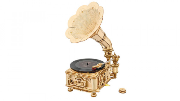 Classical Gramophone (Electric rotate mode & Hand rotate mode)