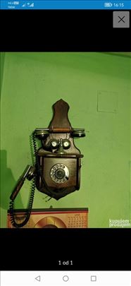 Baron Stari fiksni zidni telefon (1983)
