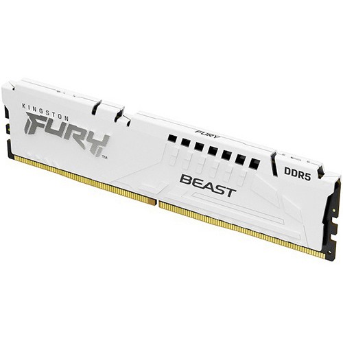 Kingston 64GB (2x32GB) DDR5 5600MT/s CL36 FURY Beast White EXPO memorija | KF556C36BWEK2-64