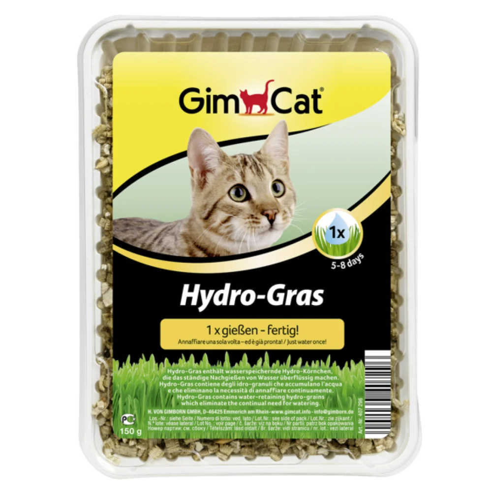 Gimcat Hydro-Gras - hidrirana trava za mačke 100g