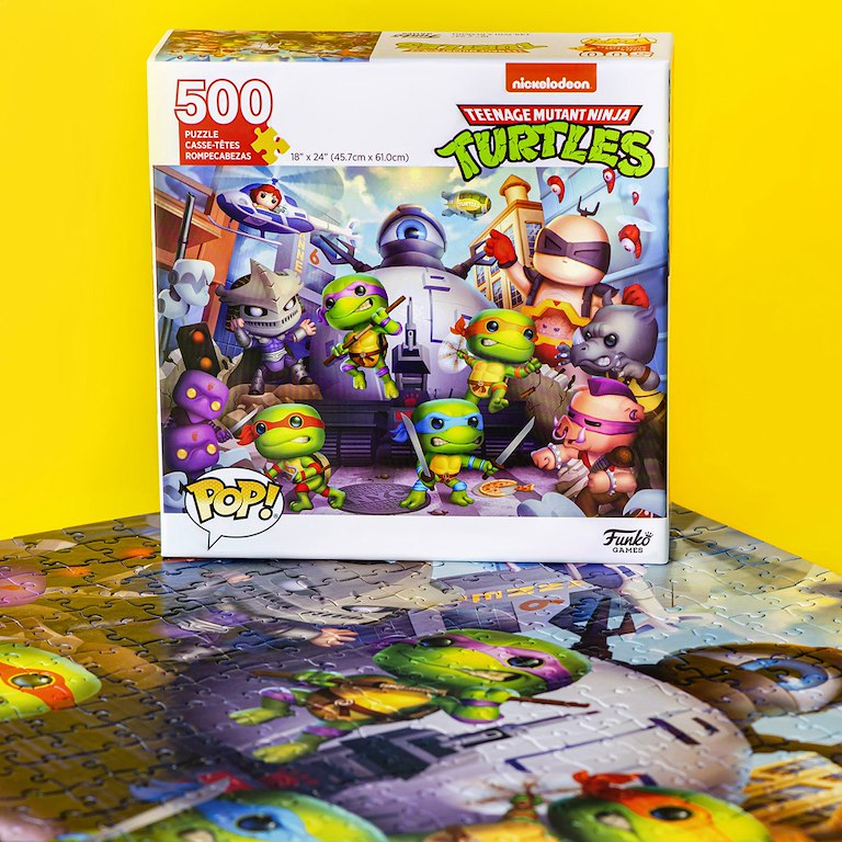 Funko Games Pop! Puzzles - Tmnt - 500 Pieces