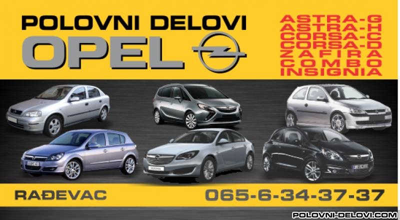 Opel Corsa C-d Sevo Puska Volan Kompletan Auto U Delovima