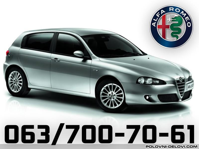 Alfa Romeo 147 1.6 TS 1.9 JTD Motor I Delovi Motora