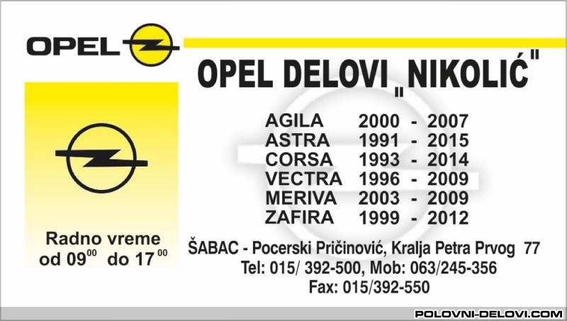 Opel Corsa Motor I Delovi Motora
