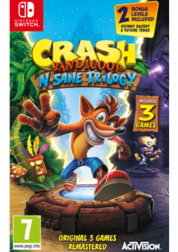 Switch Crash Bandicoot N. Sane Trilogy