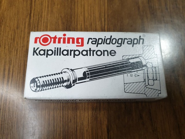 Rotring rapidograph kapillarpatrone za refil
