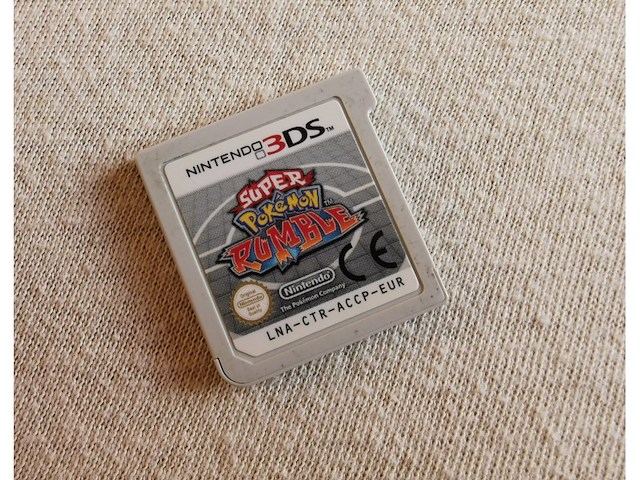 Original igrica za Nintendo 3DS Super Pokemon Rumble