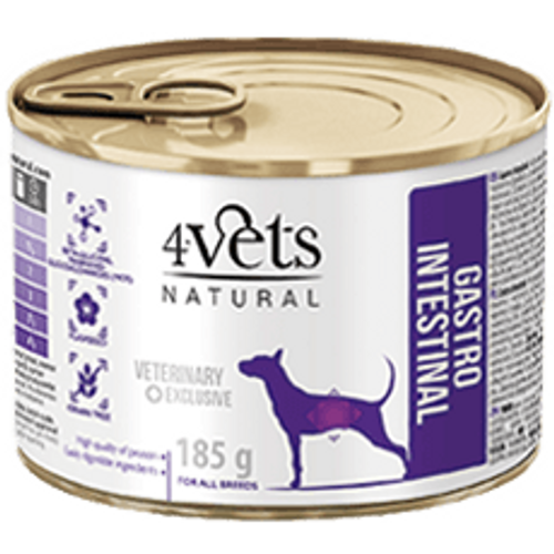 4Vets Natural Dog Veterinarska Dijeta Gastro Intestinal 185g