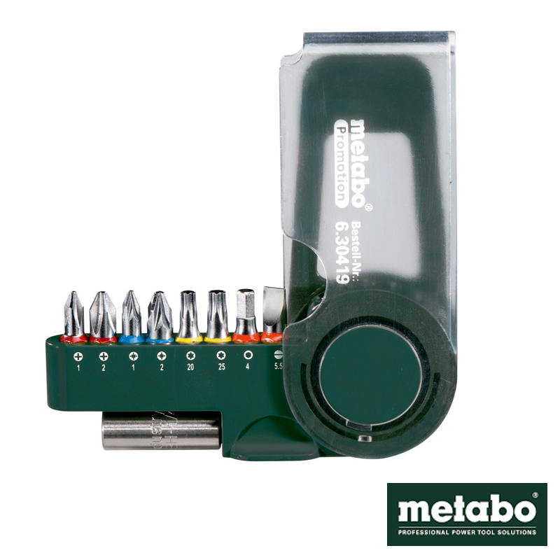 METABO® 9 del. Set bitova Promo