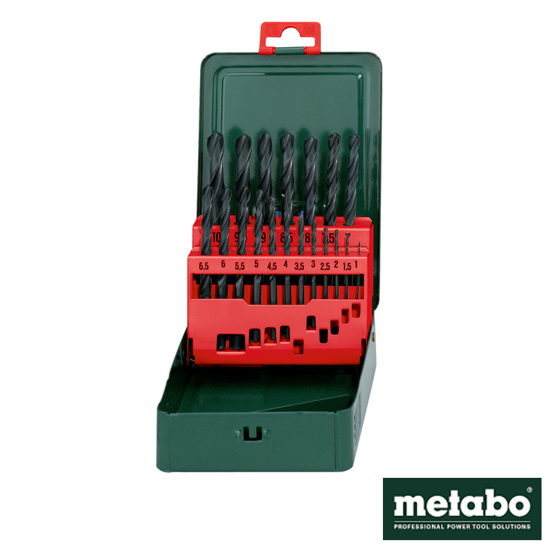 METABO® Set 19 kom. spiralnih burgija HSS-R za metal