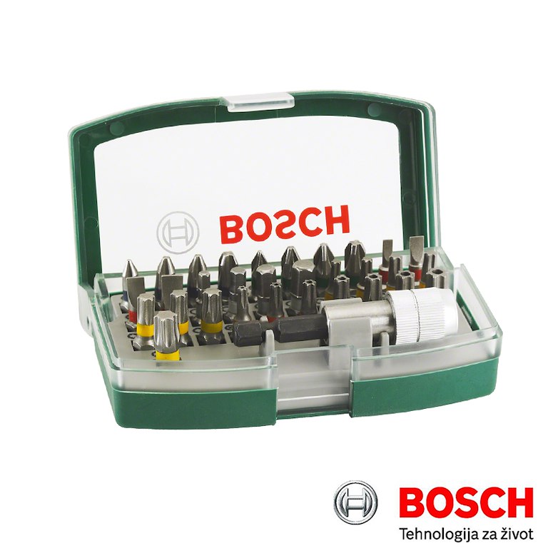 BOSCH® 32-delni set bitova odvrtača sa kodiranjem u boji