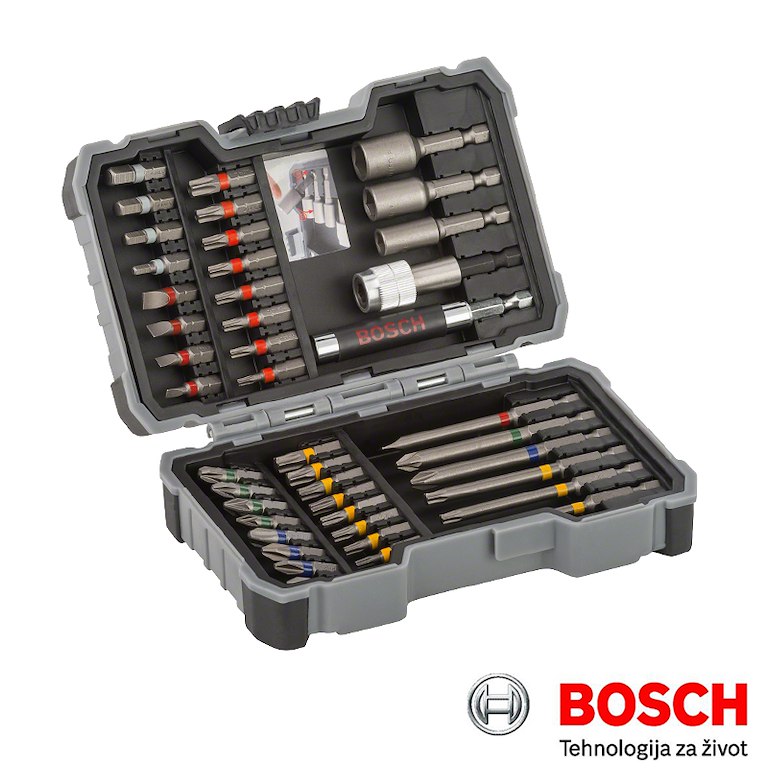 BOSCH® 43-delni set bitova i nasadnih ključeva