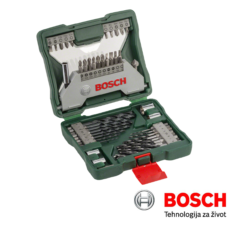 BOSCH® 43-delni set X-Line burgija sa šestostranim prihvatom