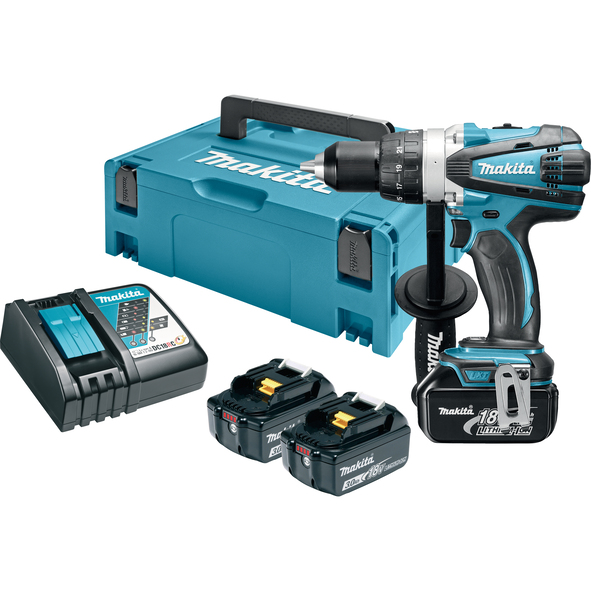 MAKITA® Akumulatorska bušilica – odvijač DDF458RF3J