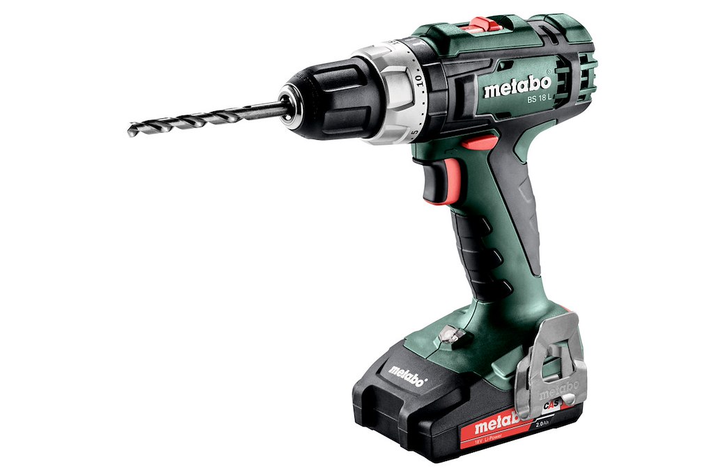 METABO® Aku. zavrtač/bušilica BS 18 L (2X2.0 Ah Li-Power)