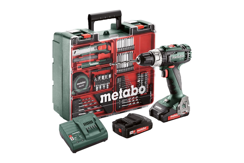 METABO® Aku. zavrtač/bušilica BS 18 L SET