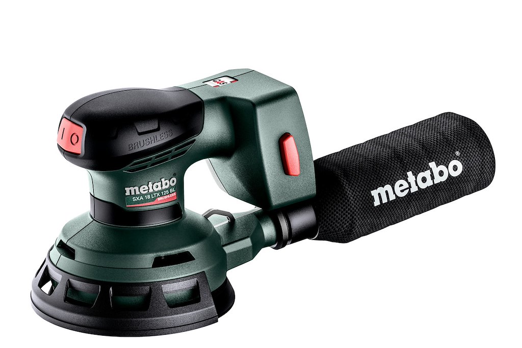 METABO® Akumulatorska vibraciona ekscentar brusilica – Šlajferica SXA 18 LTX 125 BL