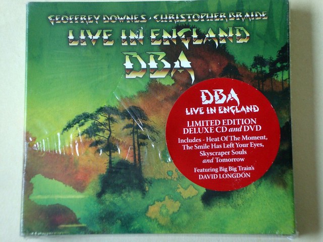 Downes Braide Association - Live In England (2xCD+DVD)