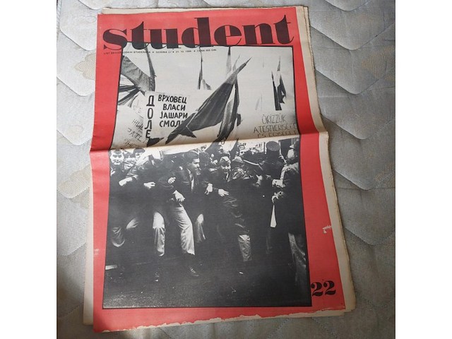 Student - list beogradskih studenata iz 1988