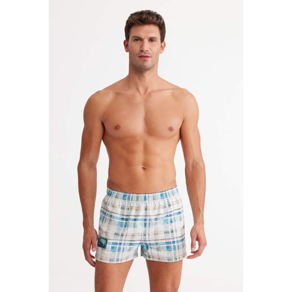 Male Ç Striped Short Shorts