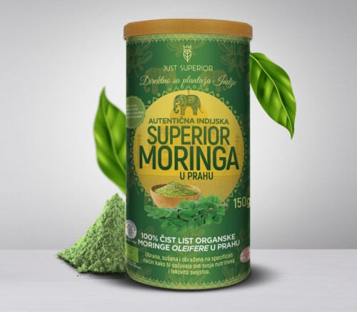 Organska Moringa oleifera 150g